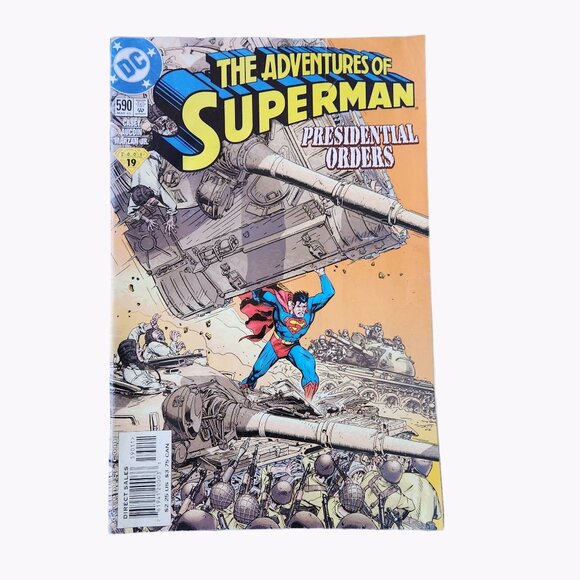 DC Comics | Other | Dc Comics Adventures Of Superman 59 200 Comic Book Collector Bagged Boarded ...